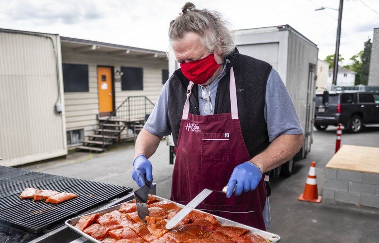 Icons at work: Tom Douglas and Copper River salmon | The Seattle Times