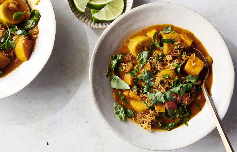 A recipe for a bright, comforting one-pot stew with West African roots ...