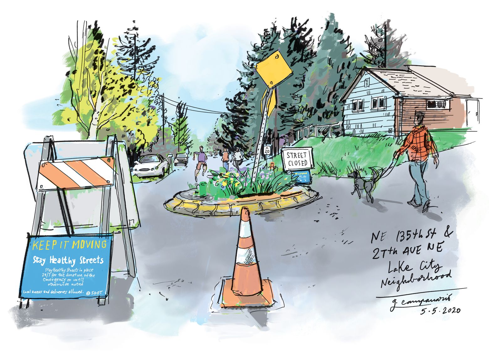 Seattle’s new Stay Healthy Streets keep us moving during the ...
