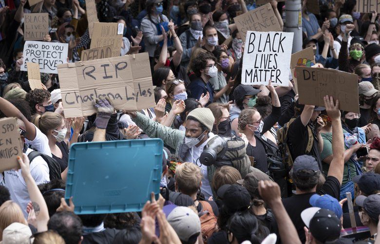 Photo Gallery: Seattle-area protests, day 7 | The Seattle Times