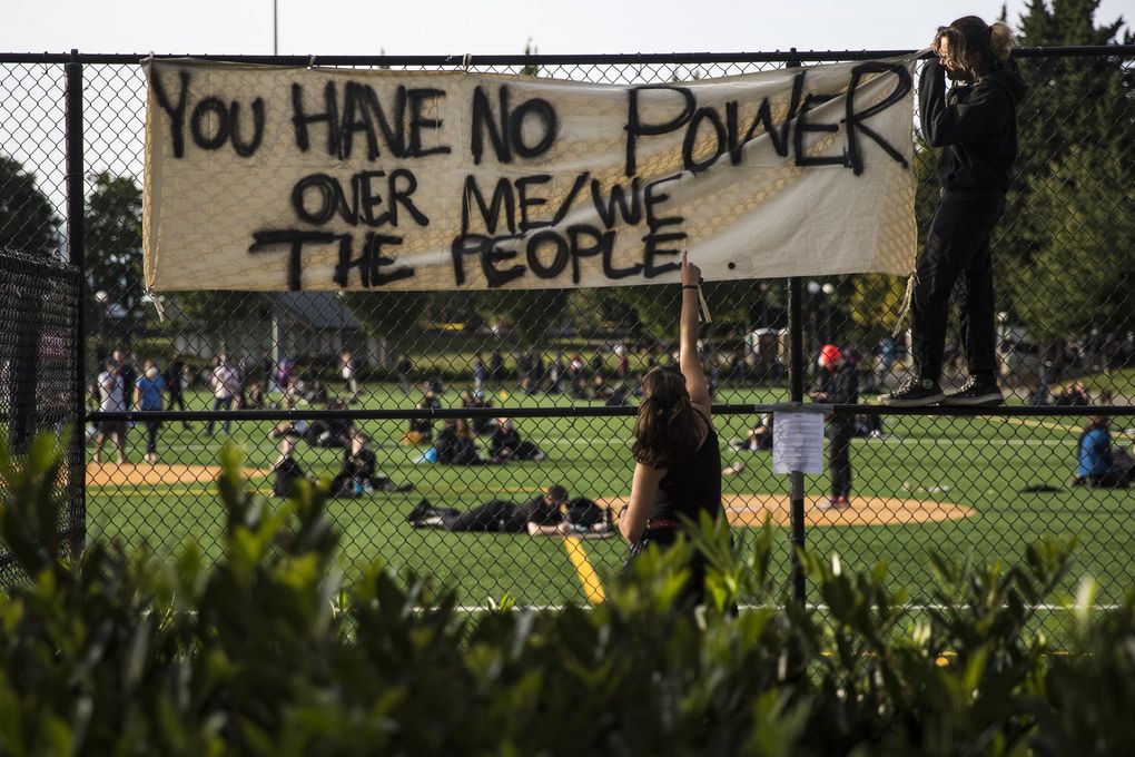 Seattle-area protests: Protesters remain on Capitol Hill on seventh day ...