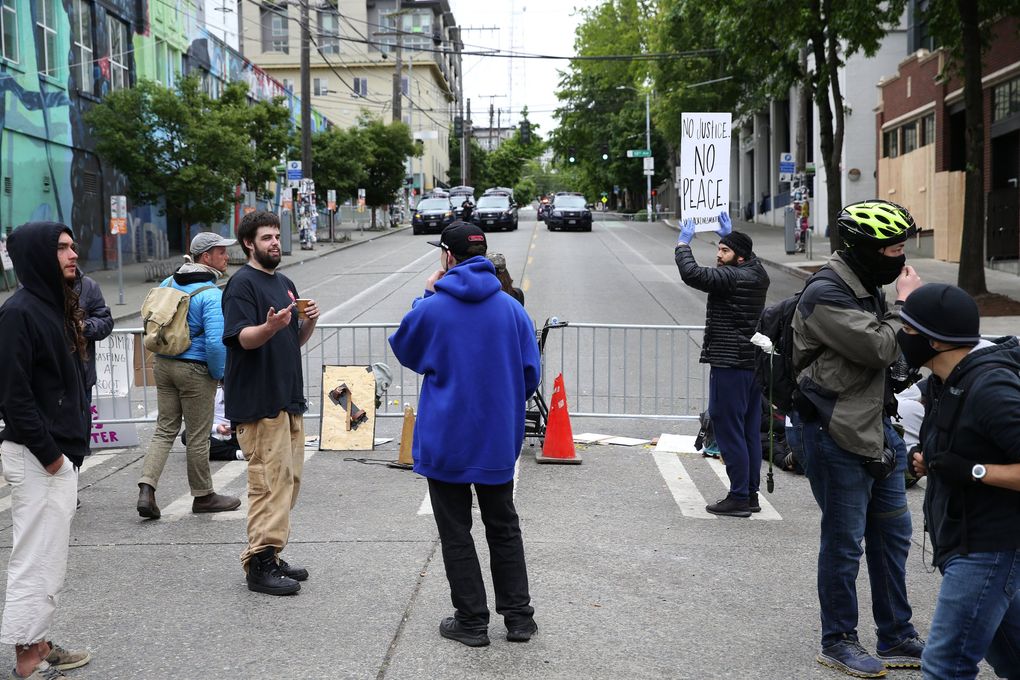 Seattle-area protests: Protesters remain on Capitol Hill on seventh day ...