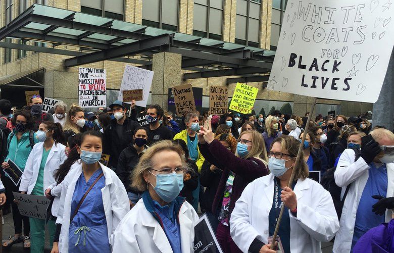 Photo gallery: Seattle-area protests, Day 9 | The Seattle Times