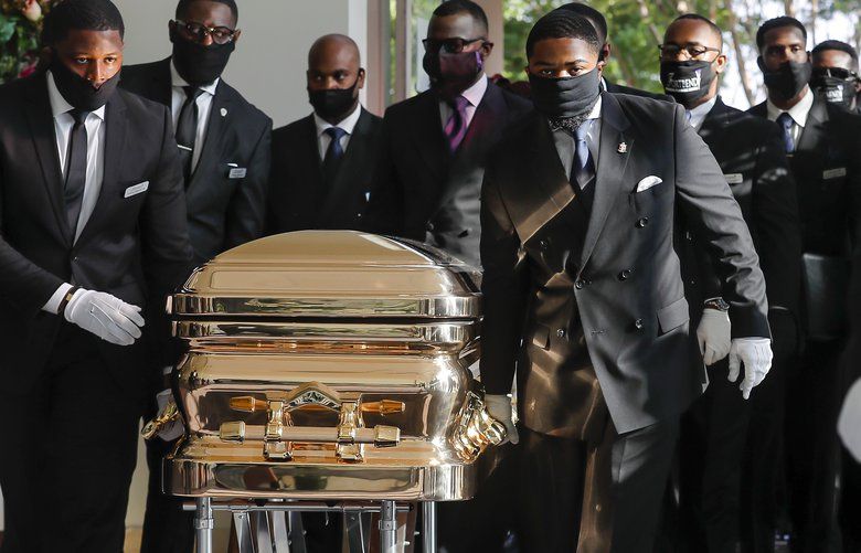 `He is going to change the world’: Funeral held for Floyd | The Seattle ...