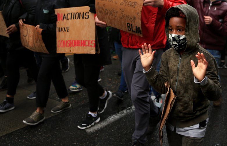 Photo gallery: Seattle protests, Saturday, June 13 | The Seattle Times