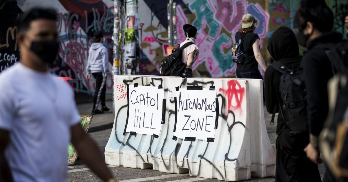 Welcome to the Capitol Hill Autonomous Zone, where Seattle protesters ...