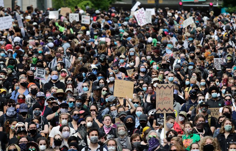 Protesters deserve COVID-19 test access | The Seattle Times