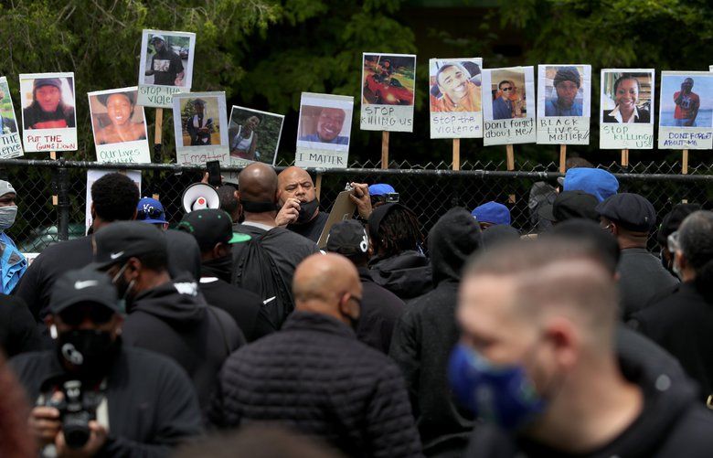 Photo gallery: Seattle-area protests, Monday, June 8 | The Seattle Times