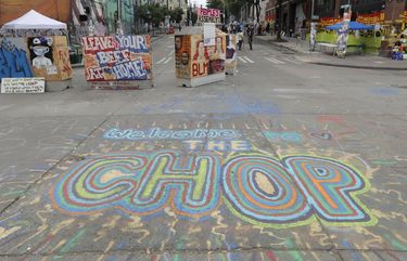 Seattle’s CHOP shrinking, but demonstrators remain | The Seattle Times