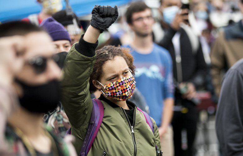 Photo gallery: Seattle-area protests, Day 8 | The Seattle Times