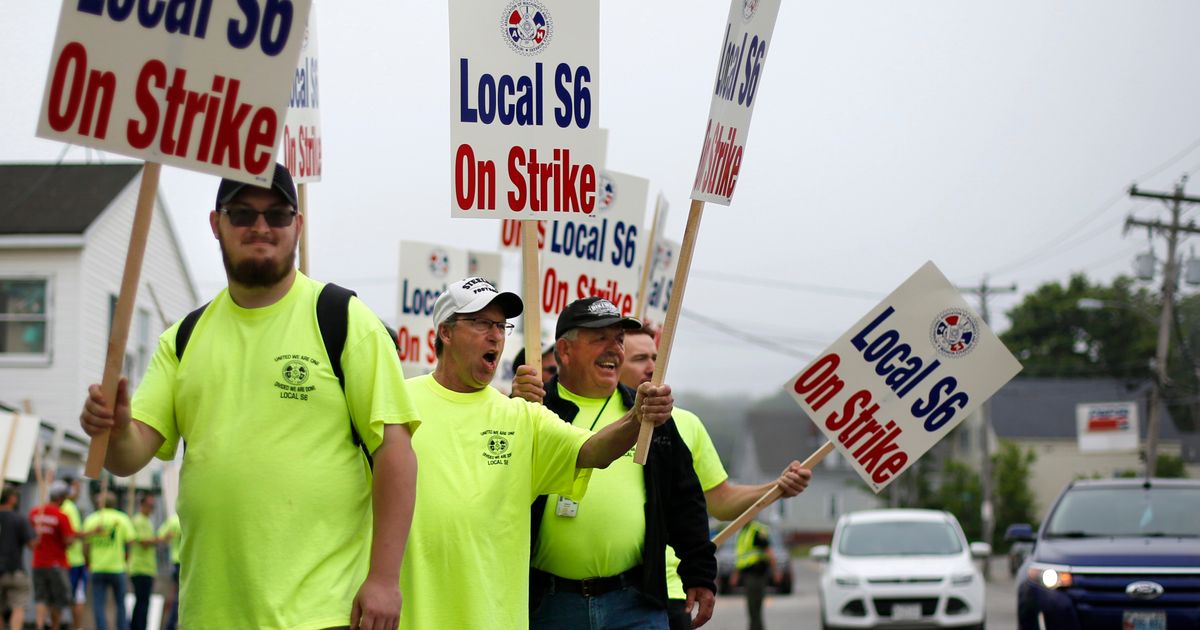 Production workers strike against major Navy shipbuilder | The Seattle ...
