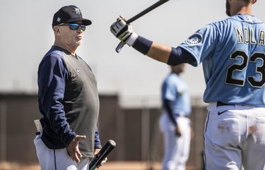 Coronavirus risks keep Mariners’ Perry Hill home, but infield coach ...
