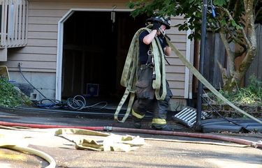 Fire in North Seattle sends two firefighters to hospital | The Seattle ...