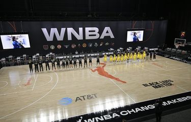 ‘We matter’: WNBA games put on hold as players protest racial injustice ...