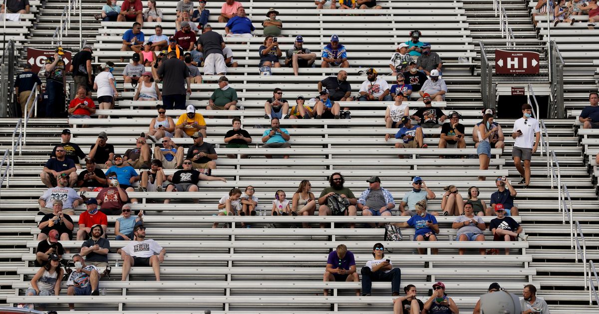 NASCAR hosts largest sporting event crowd since pandemic | The Seattle ...