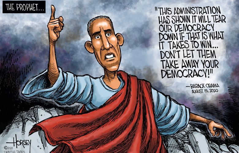 Obama delivers a dire warning | The Seattle Times
