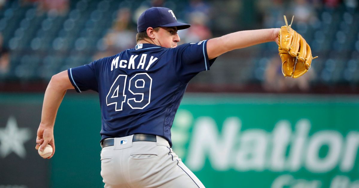 Rays’ 2-way player McKay to have season-ending surgery | The Seattle Times