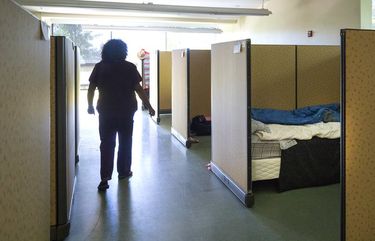 People who are homeless move on from Seattle community centers set up ...