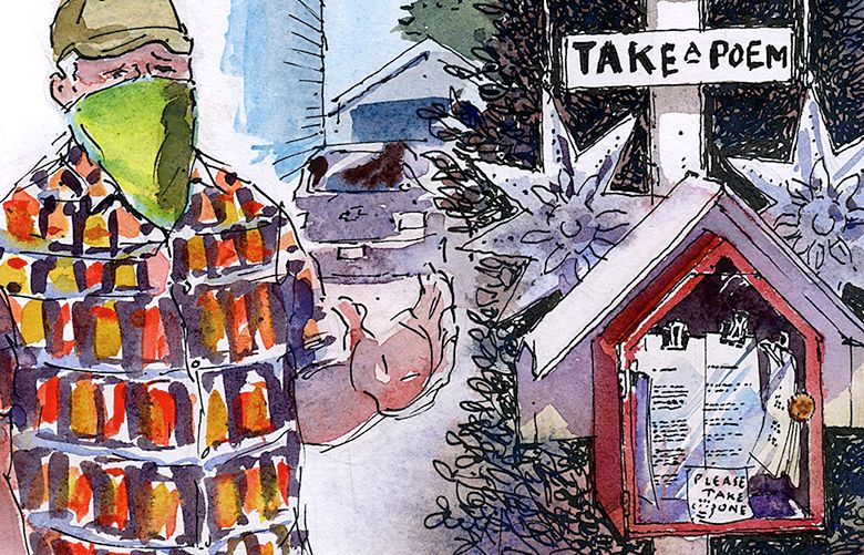 A poet laureate offers human connection — and free poems — with his ...