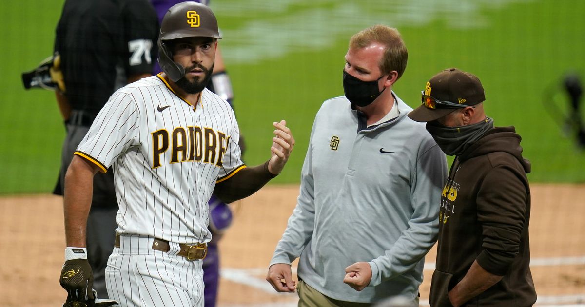 Padres put Hosmer on IL with broken finger, out 2-3 weeks | The Seattle ...