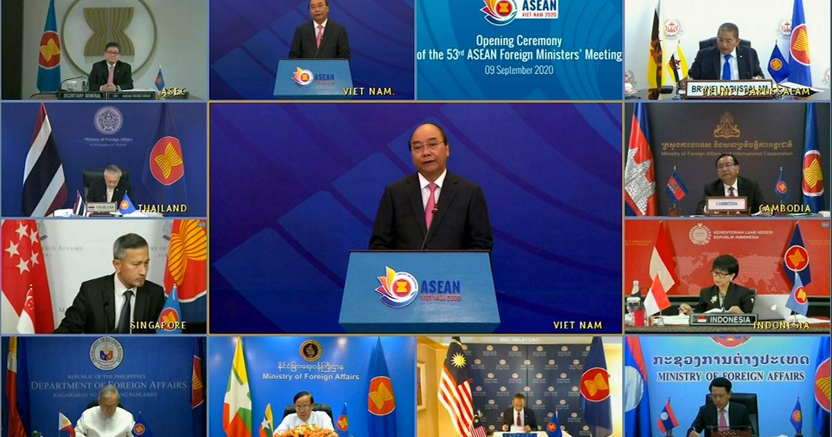 ASEAN talks tackle pandemic, sea feud amid US-China rivalry | The ...