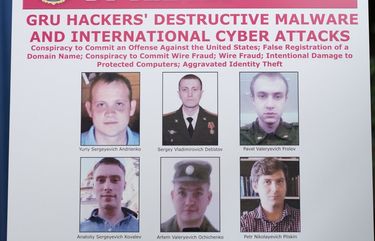 U.S. charges Russian intelligence officers in high-profile cyberattacks ...