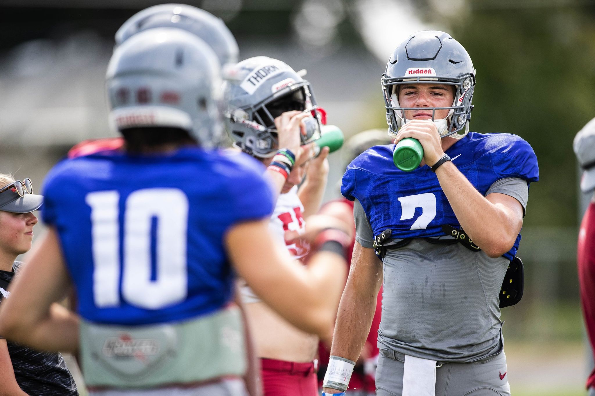 QB Cammon Cooper stands out in WSU Cougars’ first fall scrimmage | The ...