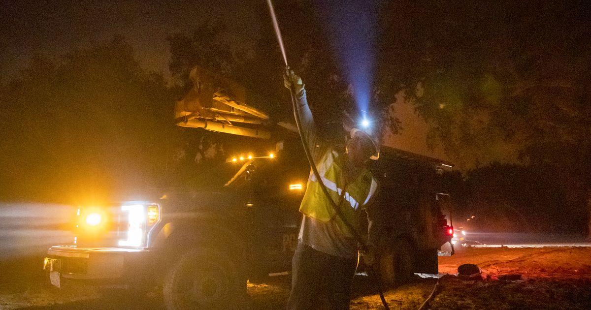 California fire investigators seize utility equipment | The Seattle Times
