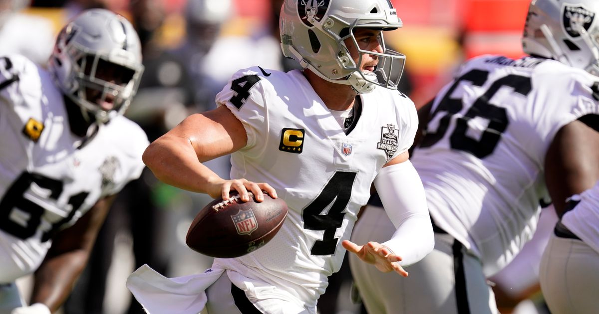 Speedy WRs help Carr bring back vertical game to Raiders | The Seattle ...