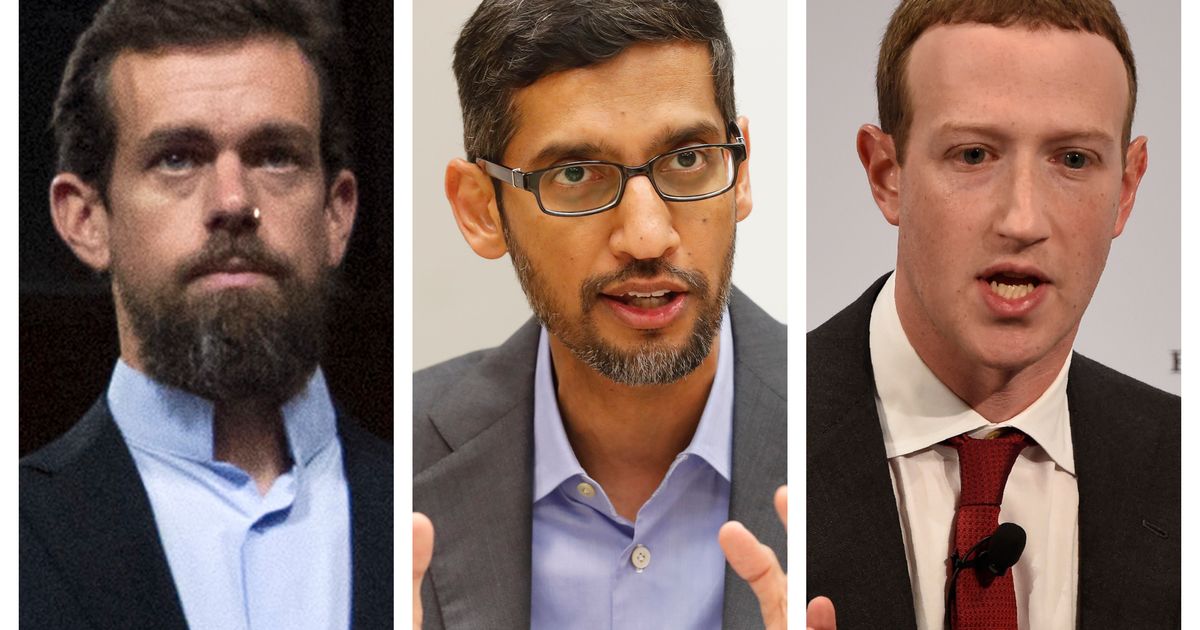 CEOs of 3 tech giants to testify at Oct. 28 Senate hearing | The ...