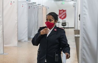 Seattle, King County open large congregate shelter with Salvation Army ...