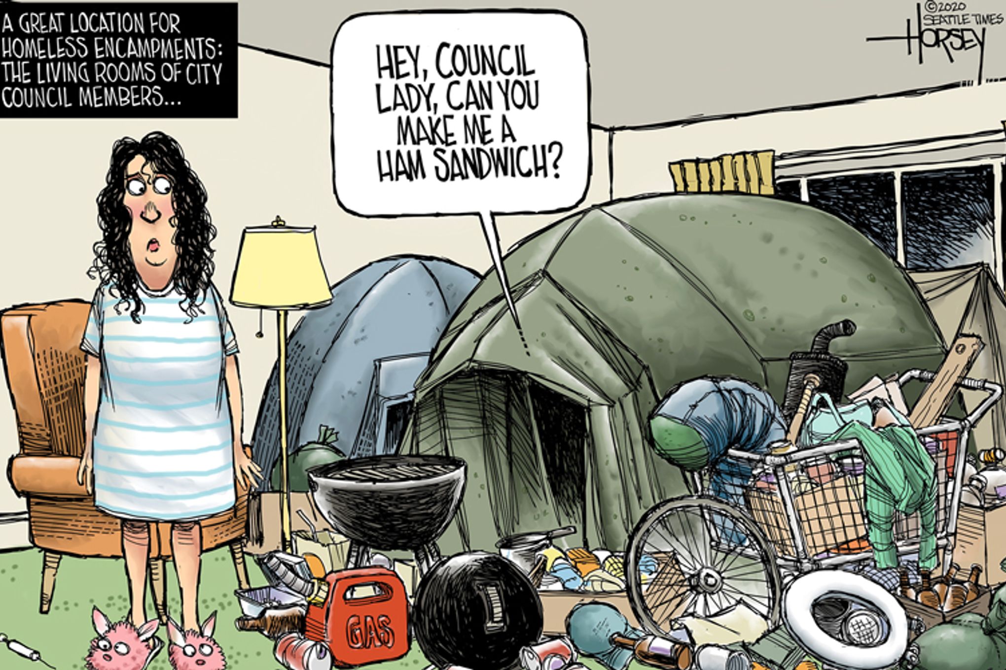 Cartoon Council Estate