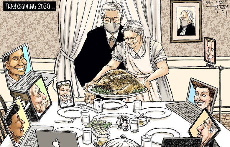A virtual Thanksgiving with real blessings | The Seattle Times