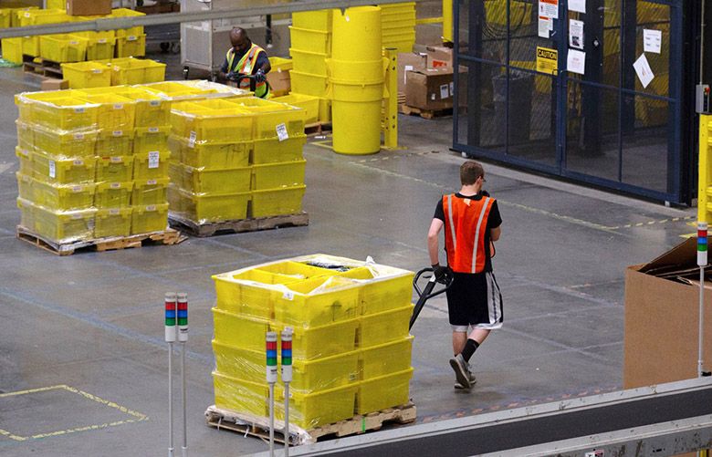 Amazon closes a warehouse after COVID-19 spike, a rare move ahead of ...