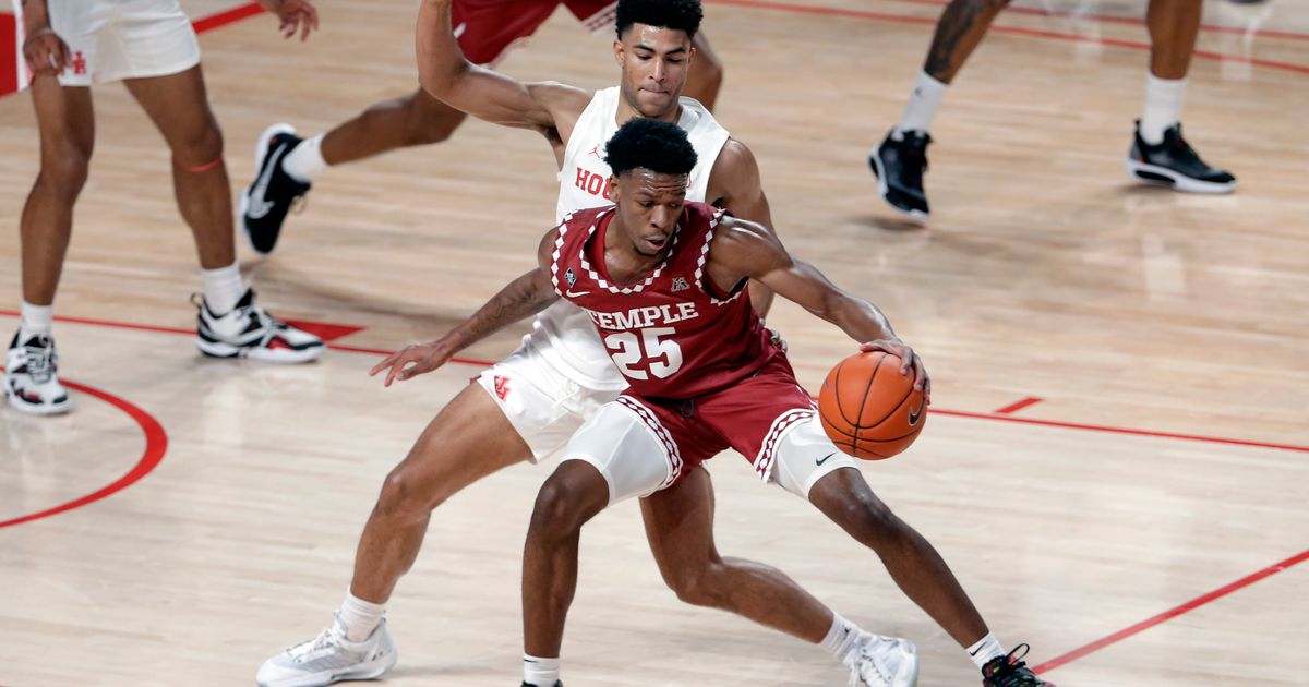 Grimes scores 22, No. 6 Houston defeats Temple, 76-50 | The Seattle Times