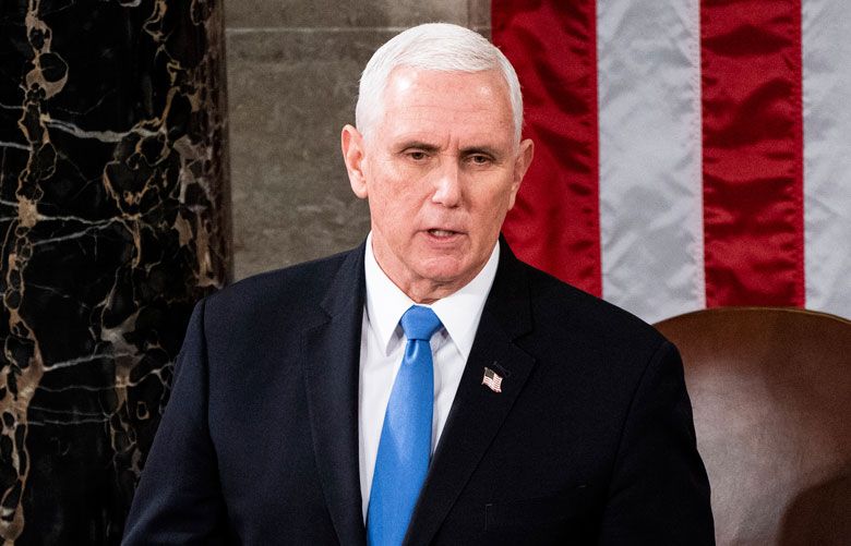 On Wednesday, Pence can preside but not decide | The Seattle Times