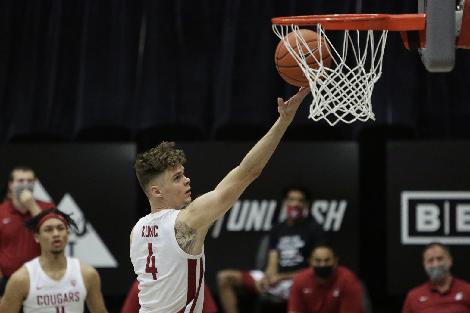 Report: WSU men’s basketball forward Jaz Kunc enters transfer portal ...