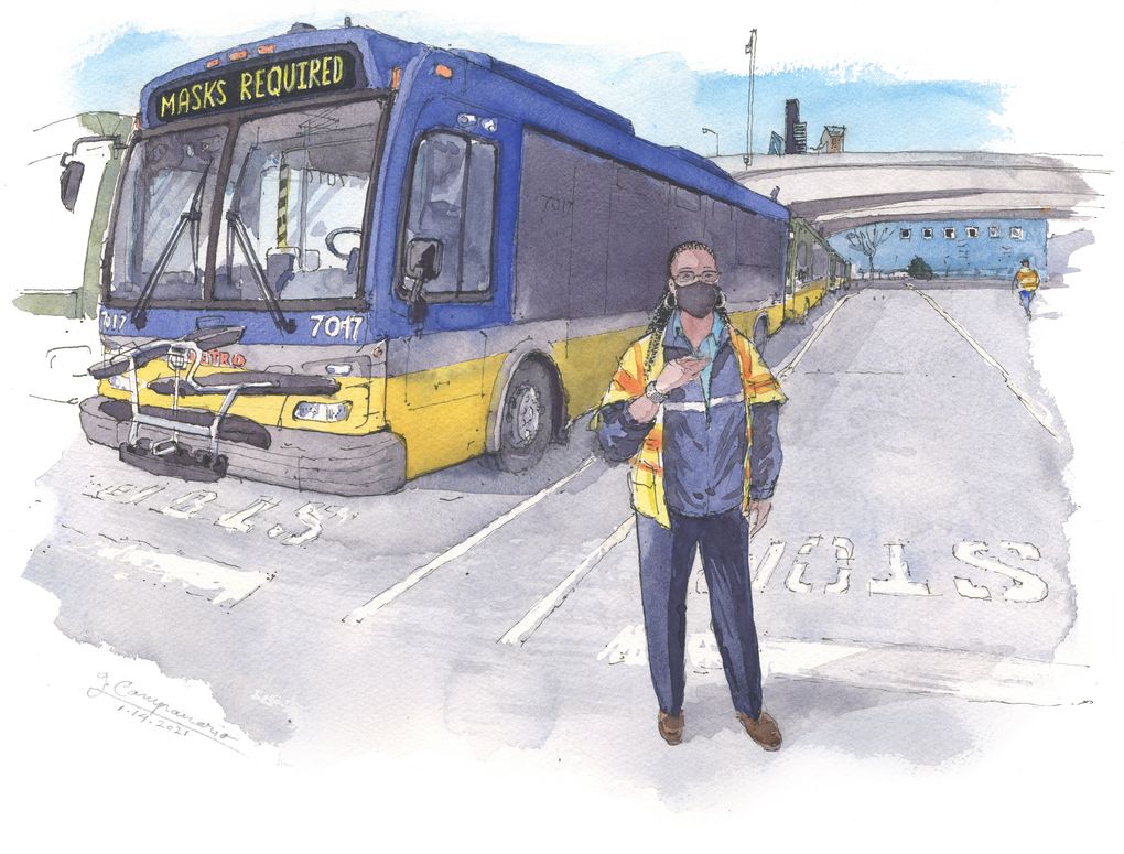 This Seattle bus driver’s life changed amid the pandemic, and during ...