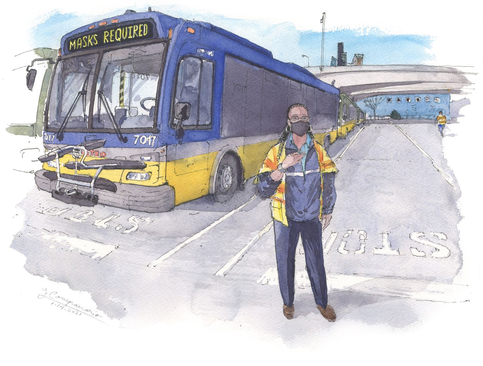 This Seattle bus driver’s life changed amid the pandemic, and during ...