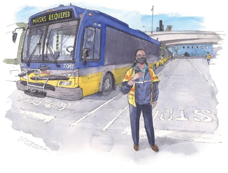 This Seattle bus driver’s life changed amid the pandemic, and during ...