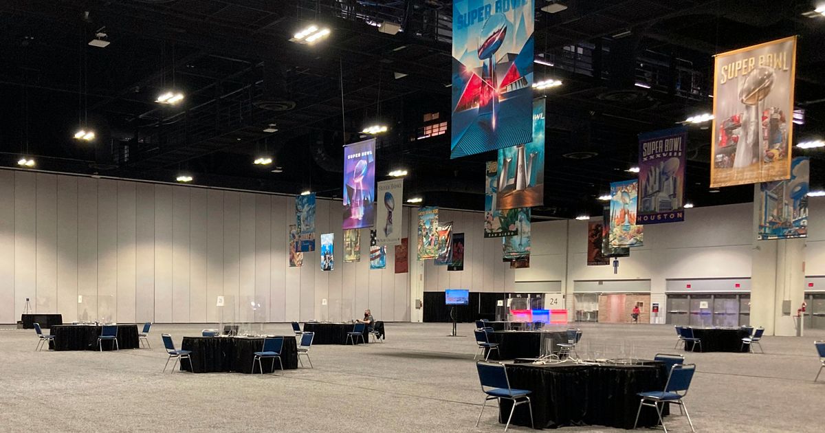 Quieter Radio Row at Super Bowl still had success | The Seattle Times