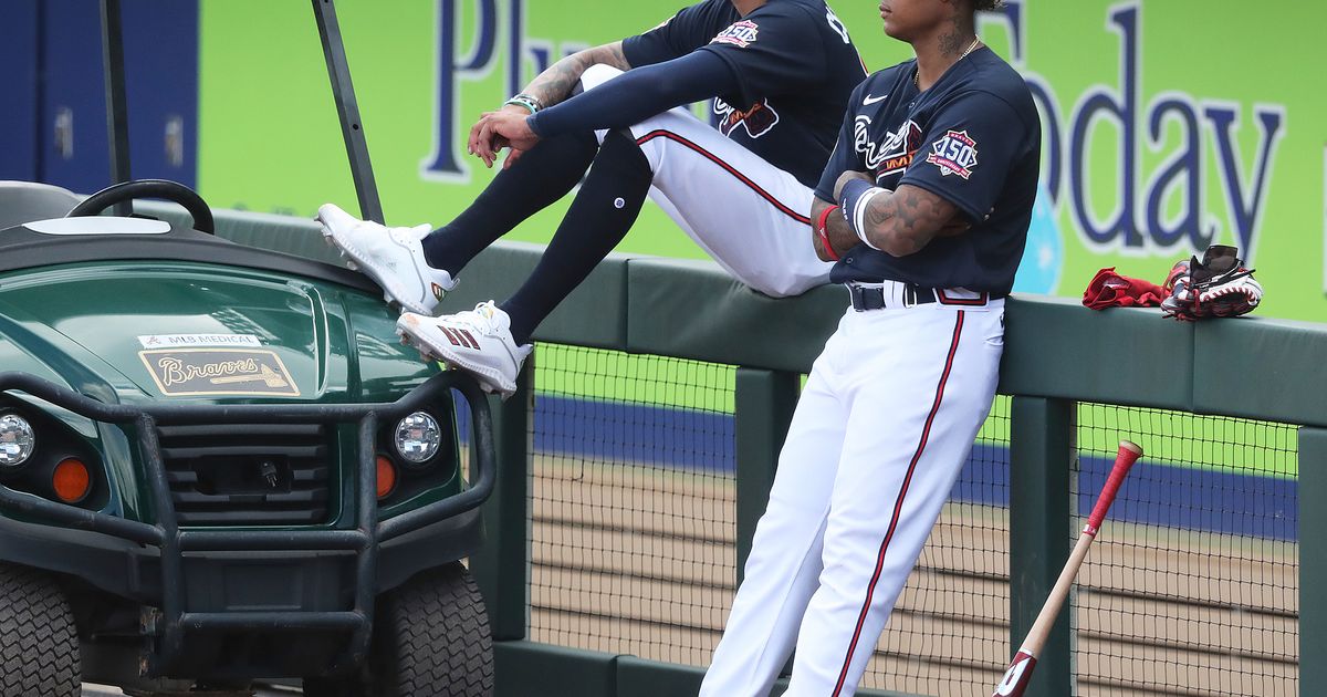 Braves rookie CF Pache banking on postseason in bid to start | The ...
