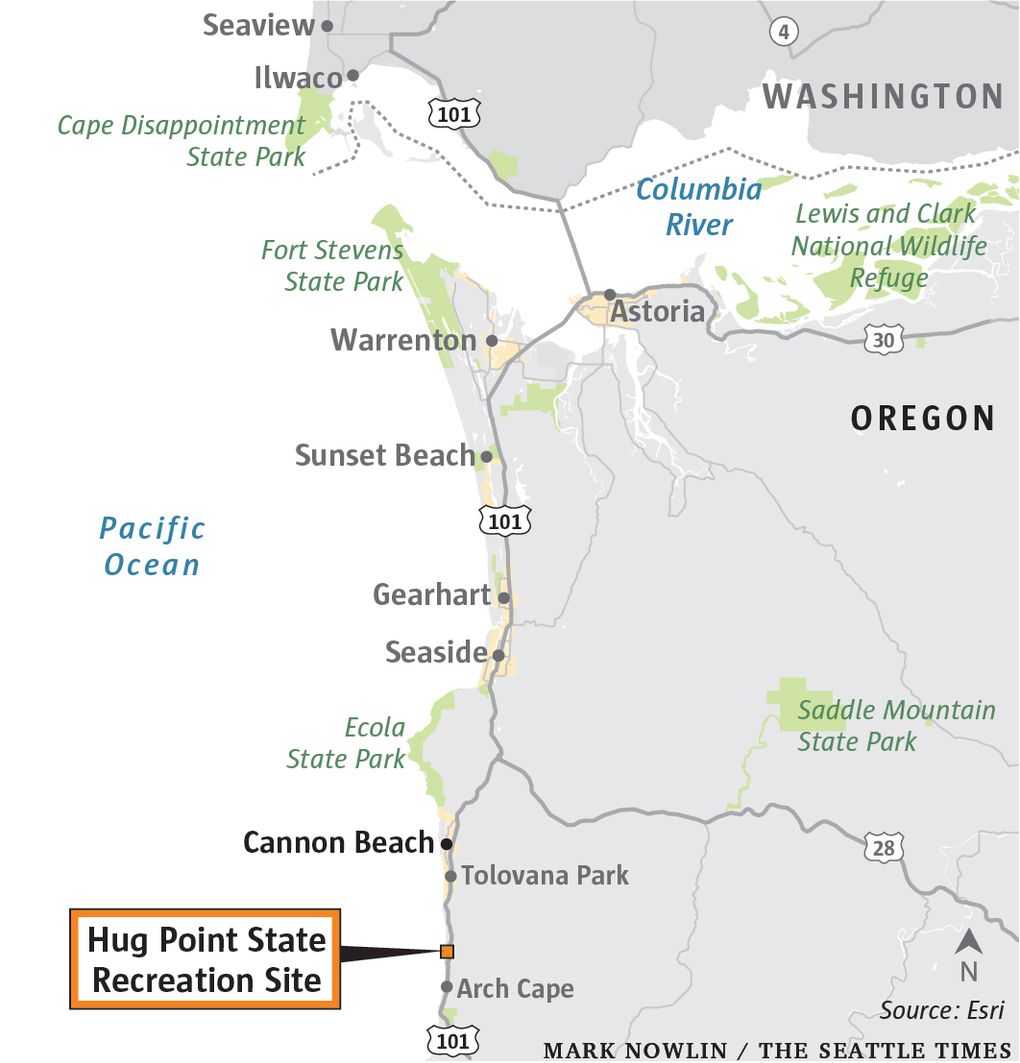 Cannon Beach Oregon Map