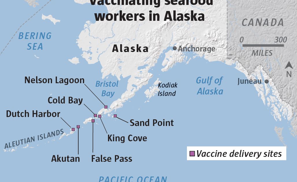 By plane, boat and man basket, COVID-19 vaccines flow to Alaska’s ...
