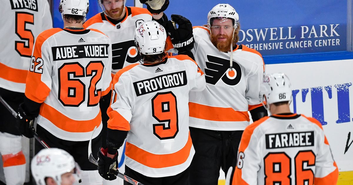 Flyers rally to 4-3 OT win, as Sabres winless skid hits 18 | The ...