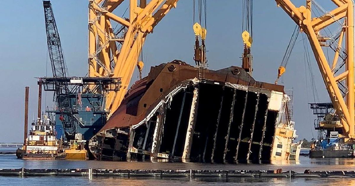 ‘Nothing but problems’: Shipwreck tear-down enters 5th month | The ...