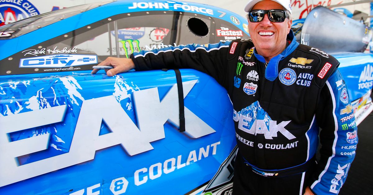 Force ‘needed to get back in the car’ after yearlong hiatus | The ...