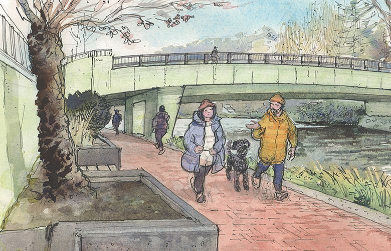 Seattle Sketcher Gabriel Campanario | The Seattle Times