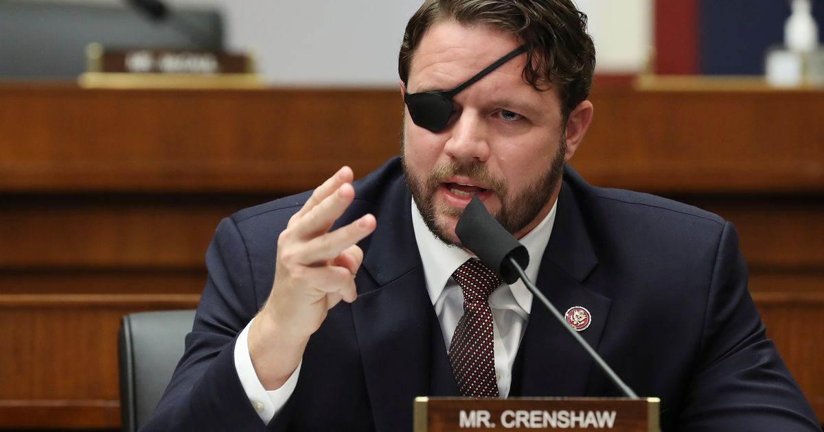 Texas Rep. Crenshaw temporarily blinded after eye surgery | The Seattle ...