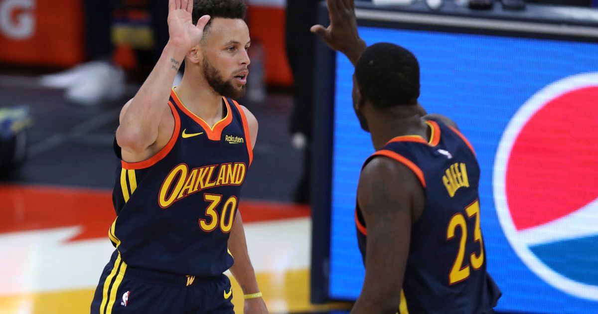 Stephen Curry scores 38 points, Warriors beat Rockets | The Seattle Times